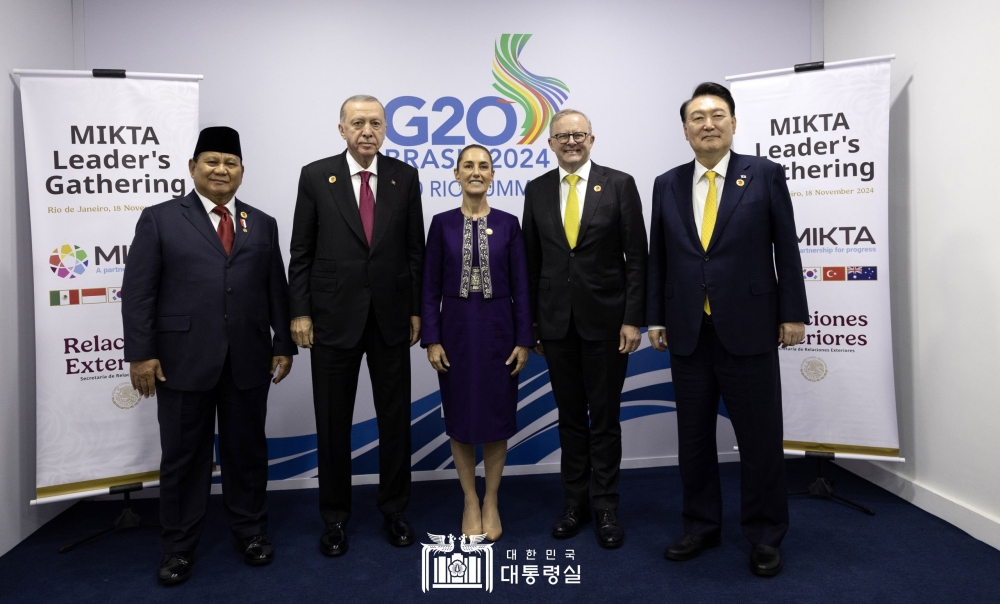 MIKTA Leaders Gathering G20 Rio de Janeiro Summit View|Ministry News ...